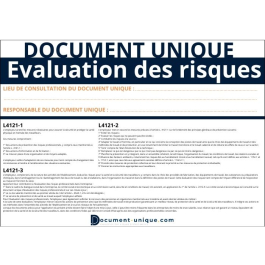 Affichage obligatoire accès au Document unique